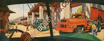 Mack Vintage Poster-Built Like A Mack